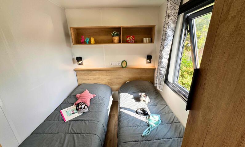Mobil-home Sunêlia Prestige : Confort idéal pour 6 - 3 chambres